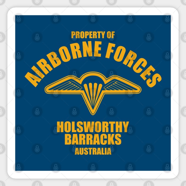 Australian Airborne Forces - Australian Paratrooper Wings - Sticker ...