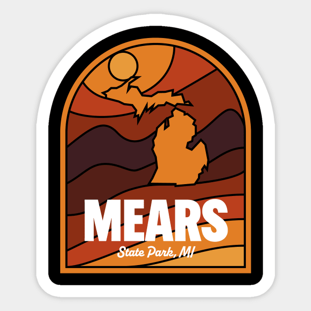 Mears State Park Michigan - Mears State Park Mi - Sticker | TeePublic