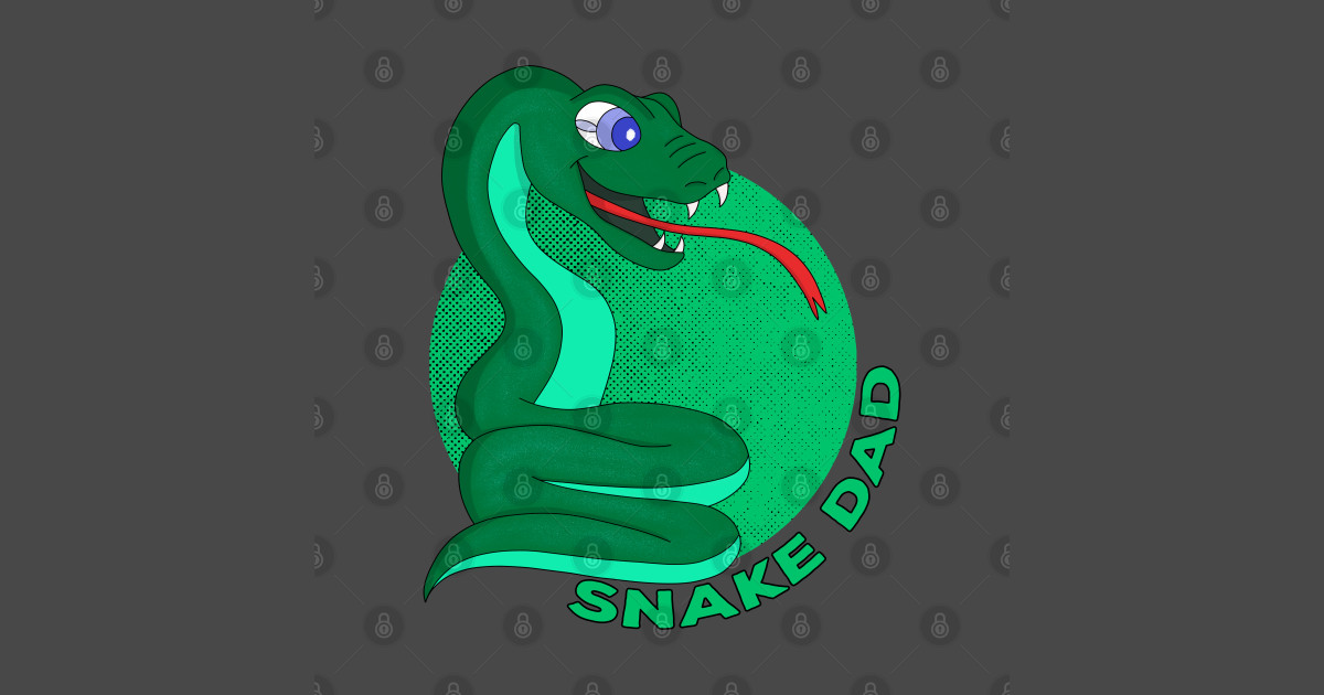 Snake Dad - Snakes Designs - T-Shirt | TeePublic