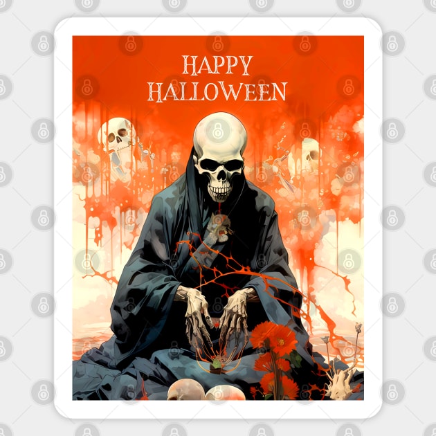 Japanese Skeleton Demon: Jikininki, Japanese Supernatural Ghost for ...