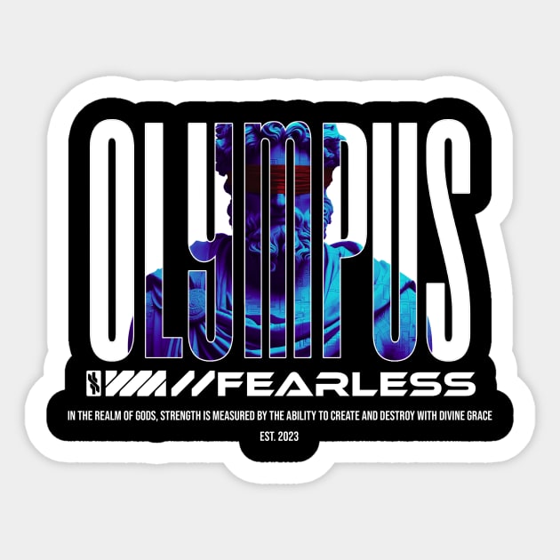 Great Olympus Greek Statue - Greek Mythology - Sticker | TeePublic