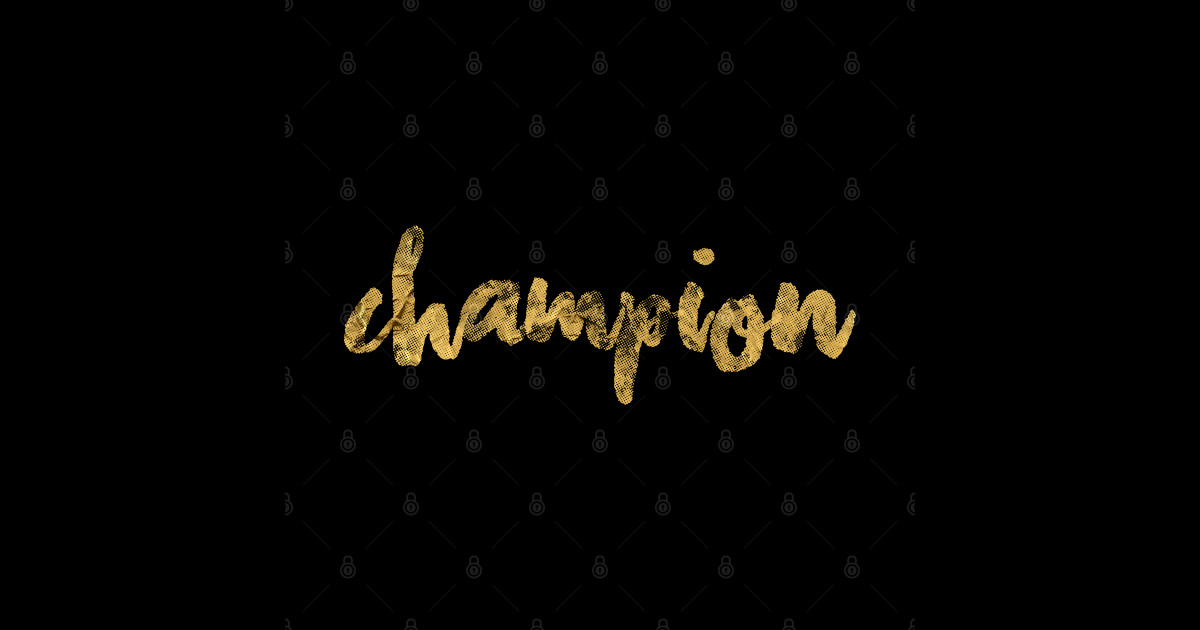 Champion - Champion - Sticker | TeePublic
