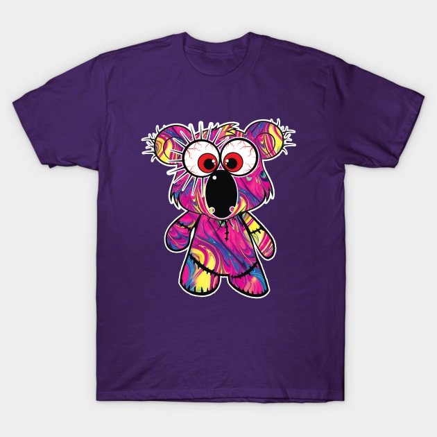 Psychedelic Teddy - Psychedelic Teddy - T-Shirt | TeePublic