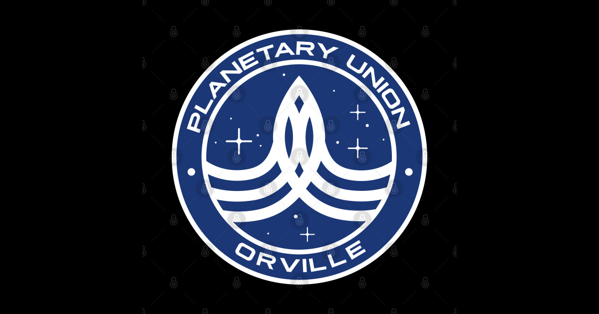 STARSHIP OF THE PLANETARY UNION - The Orville - Sticker | TeePublic