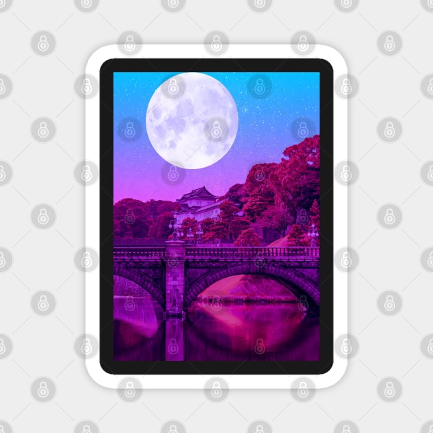 View Vaporwave aesthetic - Vaporwave - Magnet | TeePublic