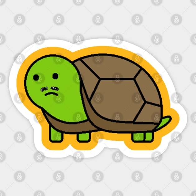 Toto The Turtle - Turtle - Sticker | TeePublic