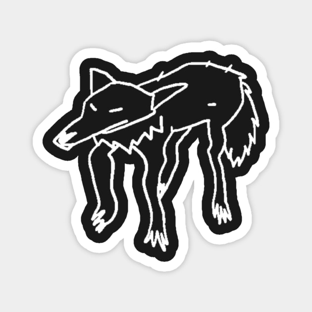 Life is Strange 2 Sean's Wolf Tattoo - Lis - Magnet | TeePublic