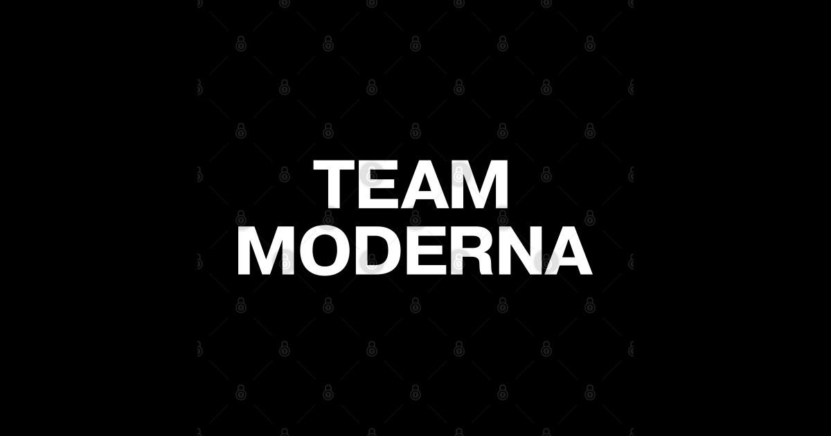 Vaccine pride: TEAM MODERNA - fully vaxxed! - Vaxxed - Sticker | TeePublic