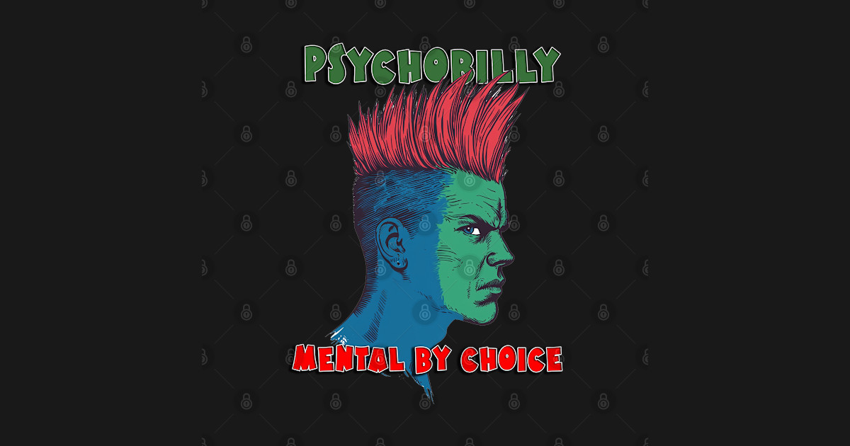 Psychobilly 1 - Psychobilly - T-Shirt | TeePublic