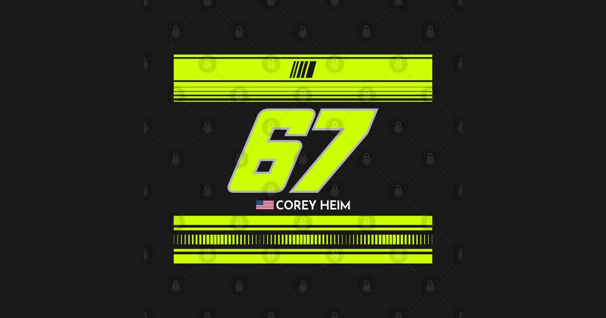 Corey Heim 67 2025 Nascar Design Corey Heim T Shirt Teepublic