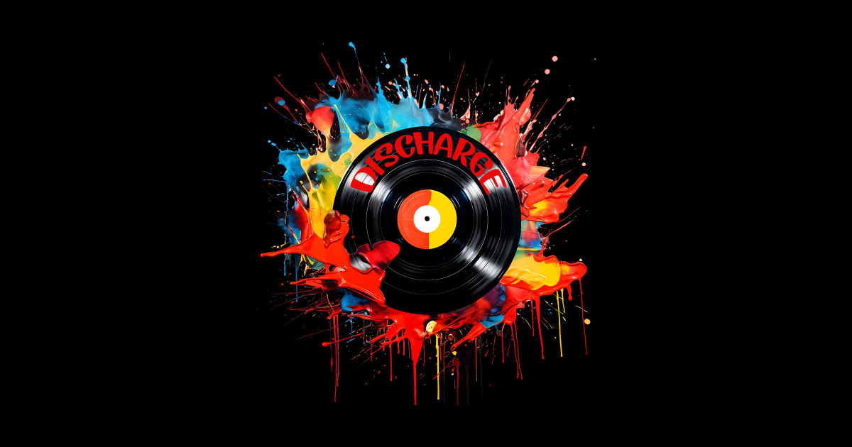 discharge - Discharge Band - Sticker | TeePublic