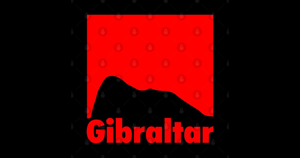 Gibraltar - Gibraltar - Sticker | TeePublic