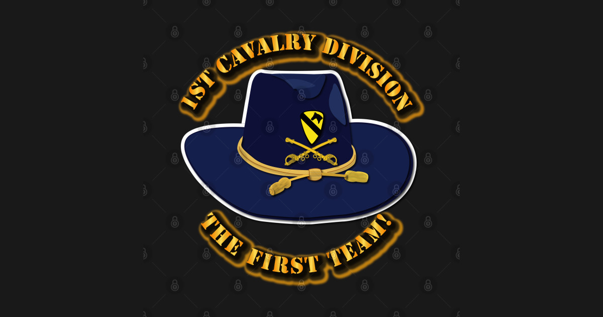 1st Cavalry Division - Cav Hat - 1st Cavalry - Posters and Art Prints ...