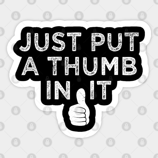 Ammo gun lovers just put a thumb in it - Gun Lover Quotes - Sticker ...