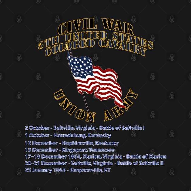 Civil War - 5th United States Colored Cavalry - USA - Civil War - T ...