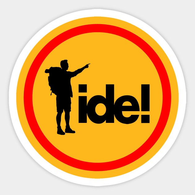 ide is idea - Idea - Sticker | TeePublic