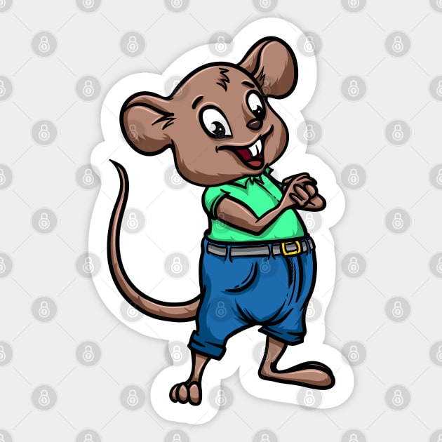 how to draw a character rat