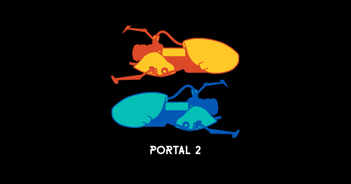 Portal 2 - Portal - Sticker | TeePublic