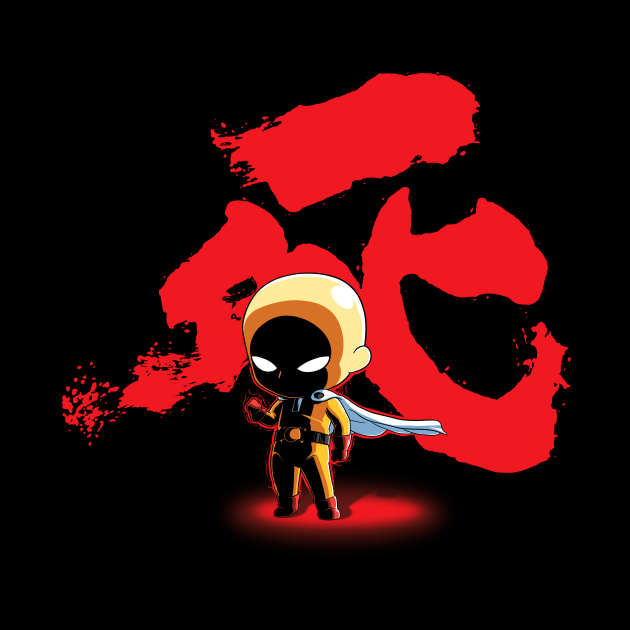 SERIOUS PUNCH - One Punch Man - Tapestry | TeePublic