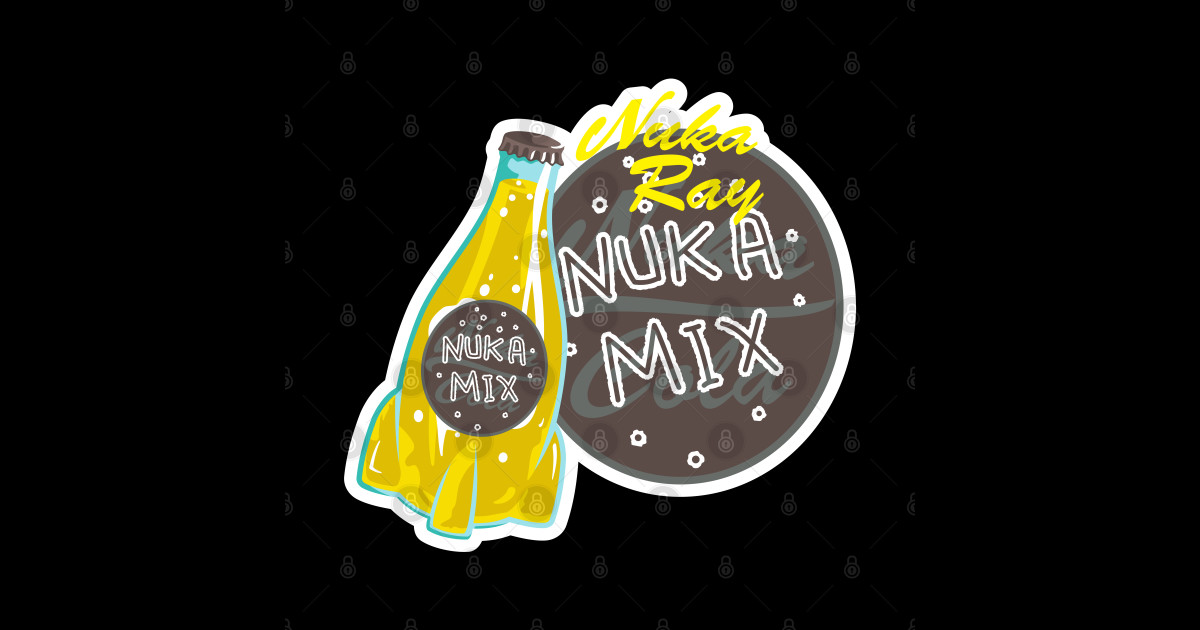 Nuka-Ray Mix - Nuka Ray Mix - Sticker | TeePublic