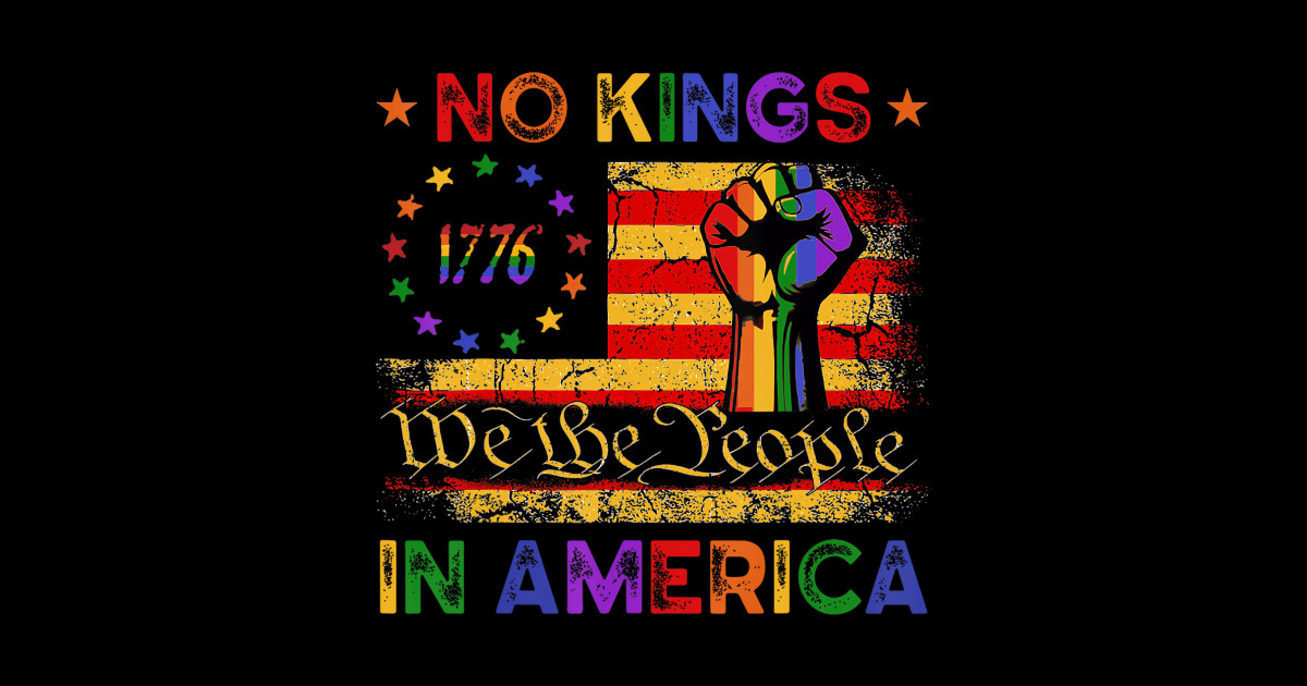 No Kings In America We The People Vintage - We The People - Posters and ...