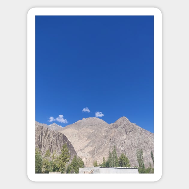 ladakh skies - Ladakh - Sticker | TeePublic