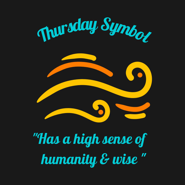 Thursday Symbol and a positive meaning. - Love - T-Shirt | TeePublic