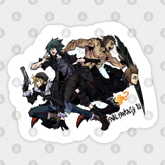 Chocobros! - Ffxv - Sticker | TeePublic