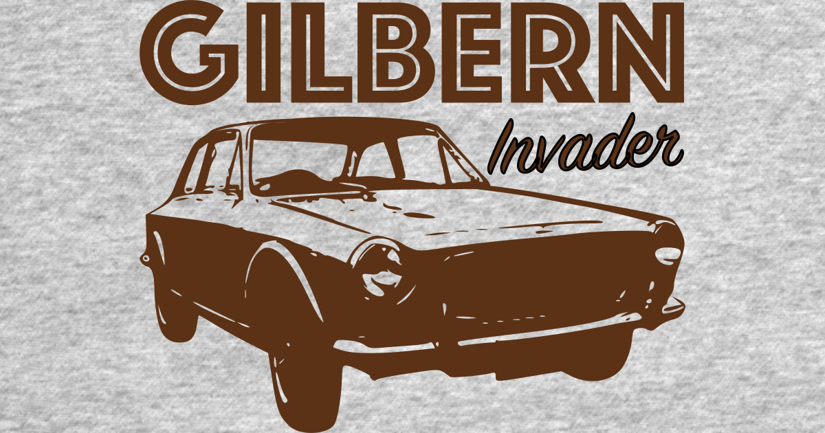 Gilbern Invader (small logo) - British Cars - T-Shirt | TeePublic