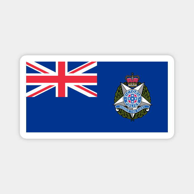 Flag of the Victoria Police - Flag Of The Victoria Police - Magnet ...