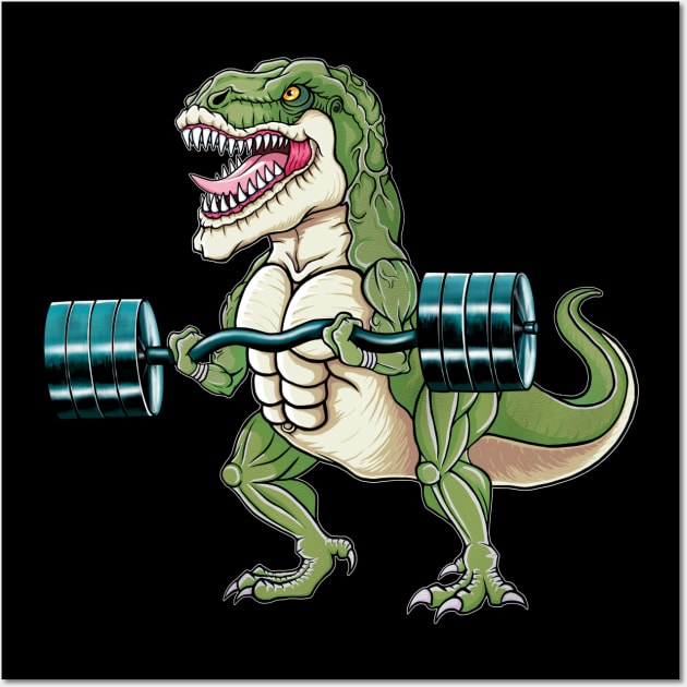T-Rex Dinosaur Fitness Gym - T Rex T Rex Lover - Posters and Art Prints ...