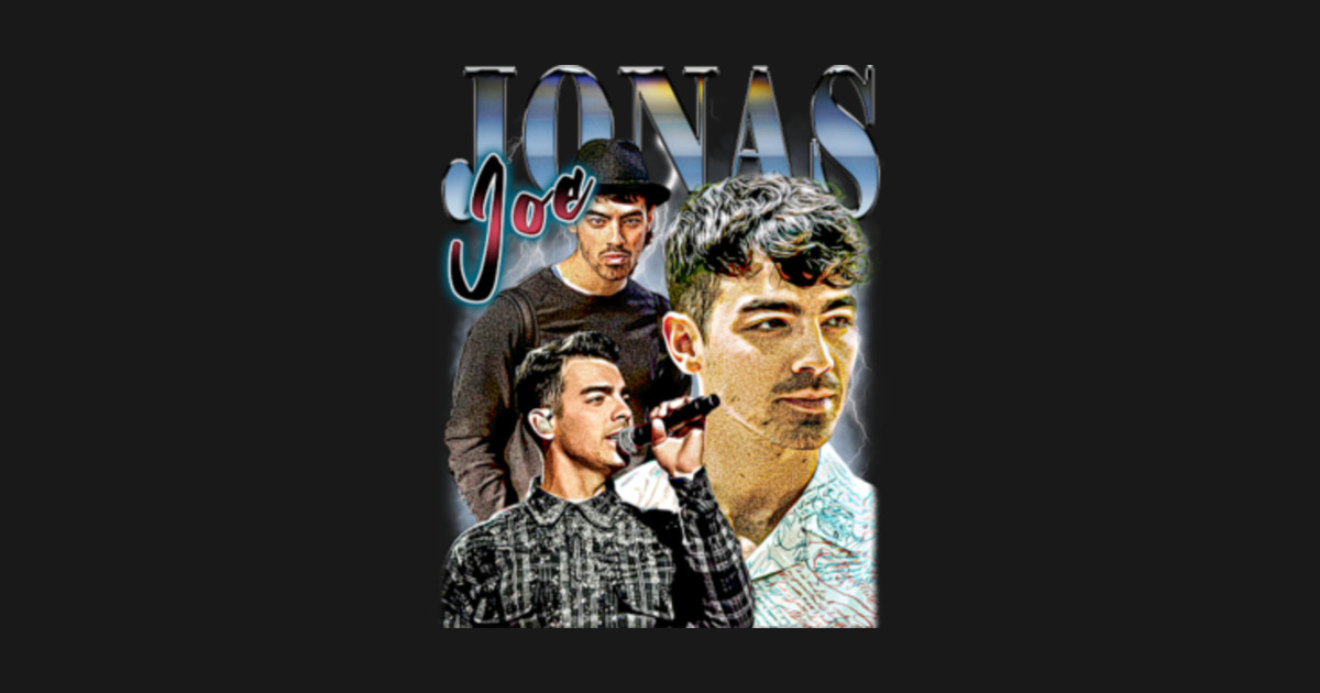 Joe Jonas Vintage Golden Himalayas Bootleg - Joe Jonas - T-Shirt | TeePublic