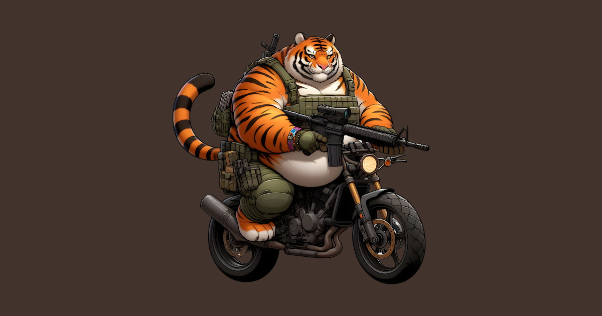 Tactical Tiger - Tiger - T-Shirt | TeePublic