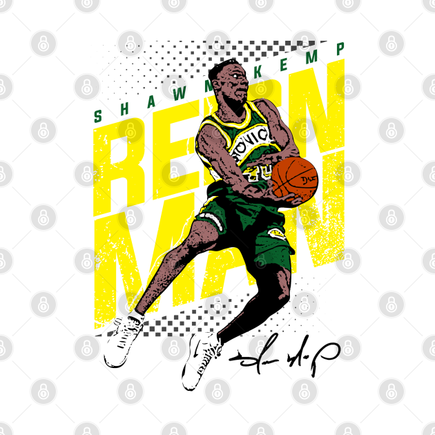 Reign Man - Shawn Kemp - T-Shirt | TeePublic
