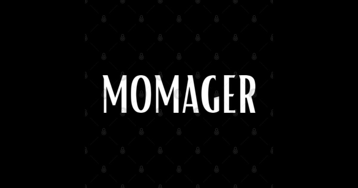 MOMAGER - Theater Mom - Sticker | TeePublic