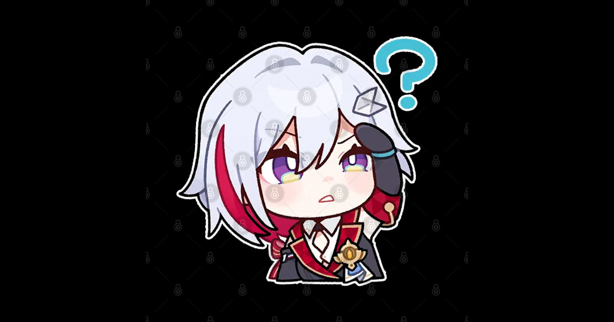 Honkai Star Rail Chibi Topaz 5 - Honkai Star Rail - Sticker | TeePublic