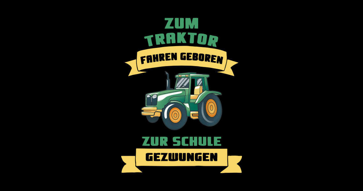 Tractor Germany text - Tractor - Sticker | TeePublic