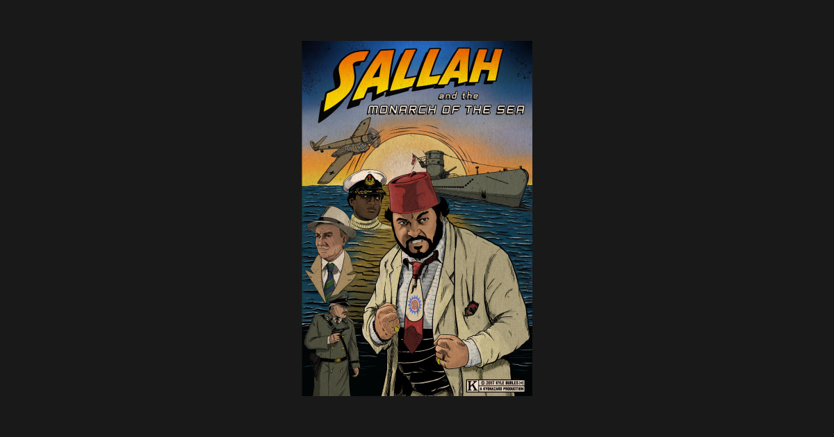 Sallah and the Monarch of the Sea - Sallah - T-Shirt | TeePublic