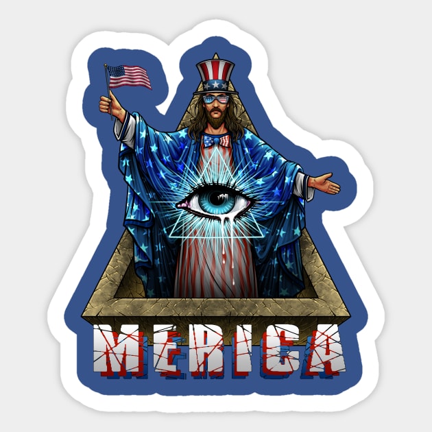 America - America - Sticker | TeePublic