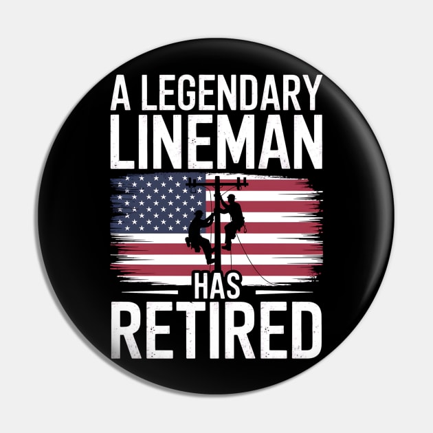 A Legendary Lineman Has Retired American Flag Retirement - A Legendary ...