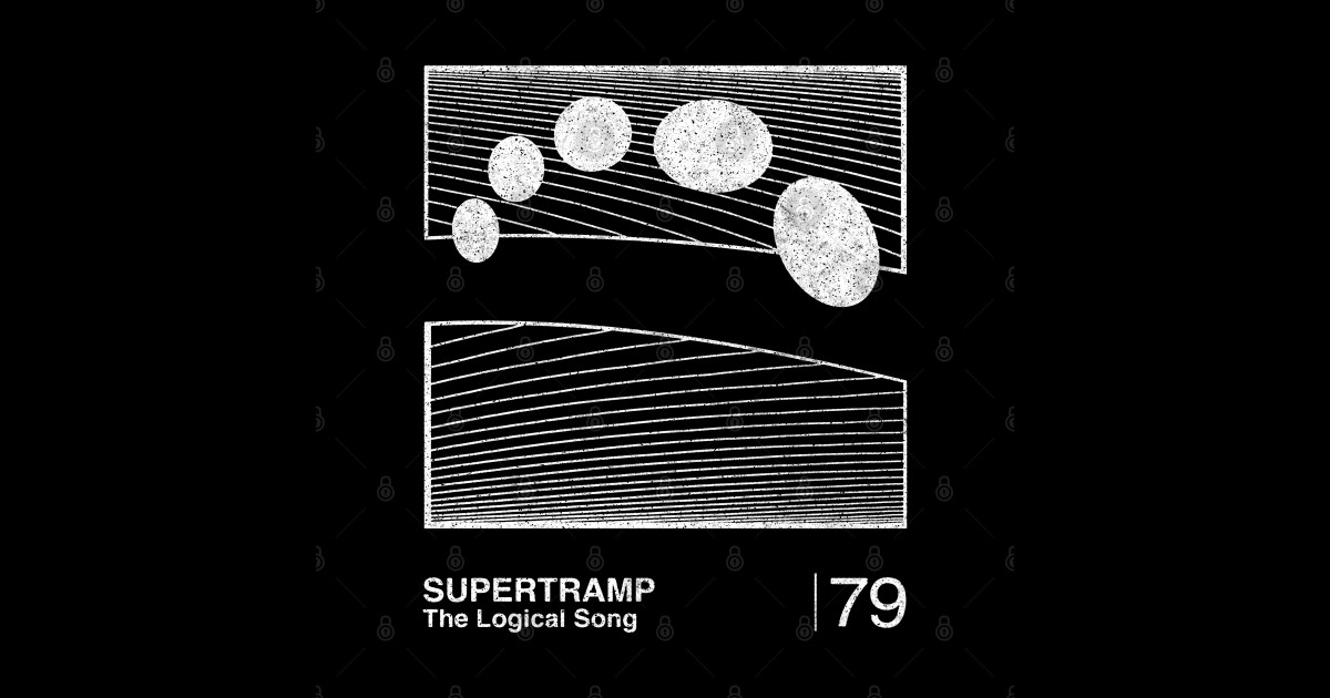 Supertramp / Minimalist Graphic Design Artwork - Supertramp - Sticker ...