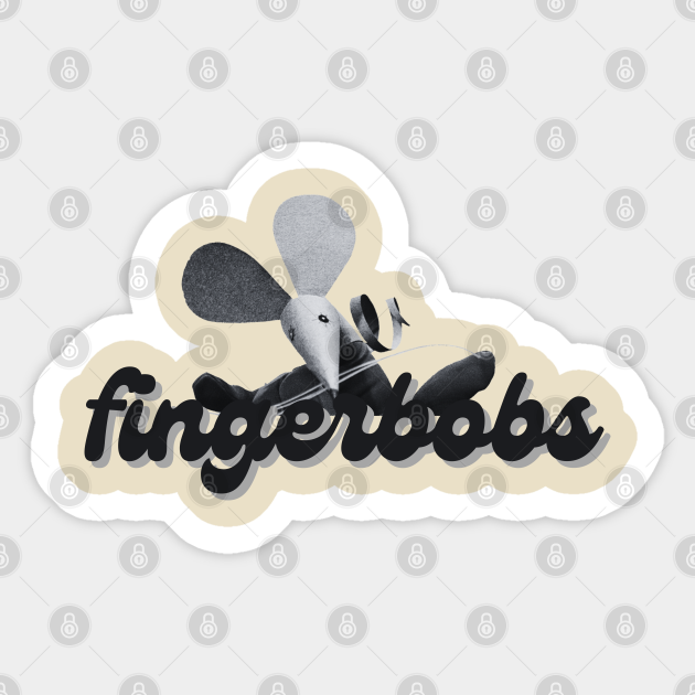 Fingerbobs, Fingermouse, use your imagination - Fingerrbobs - Sticker ...
