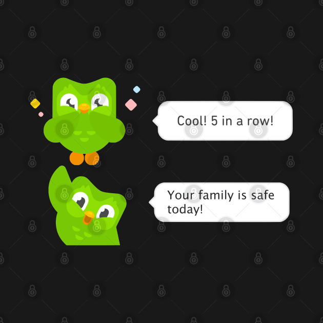 Evil Duo Meme - Duolingo - T-Shirt | TeePublic