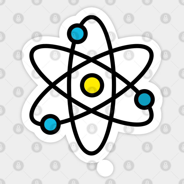Atoms! - Atom - Sticker | TeePublic