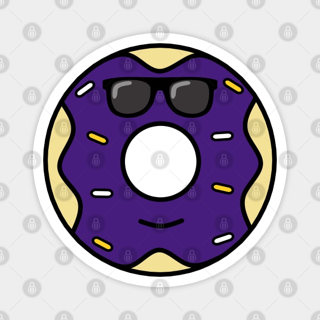 The Geaux Tigers Donut - Geaux Tigers Donut - Magnet | TeePublic