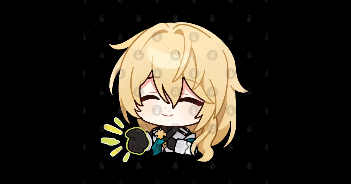 Honkai Star Rail Chibi Luocha 2 - Honkai Star Rail - Sticker | TeePublic