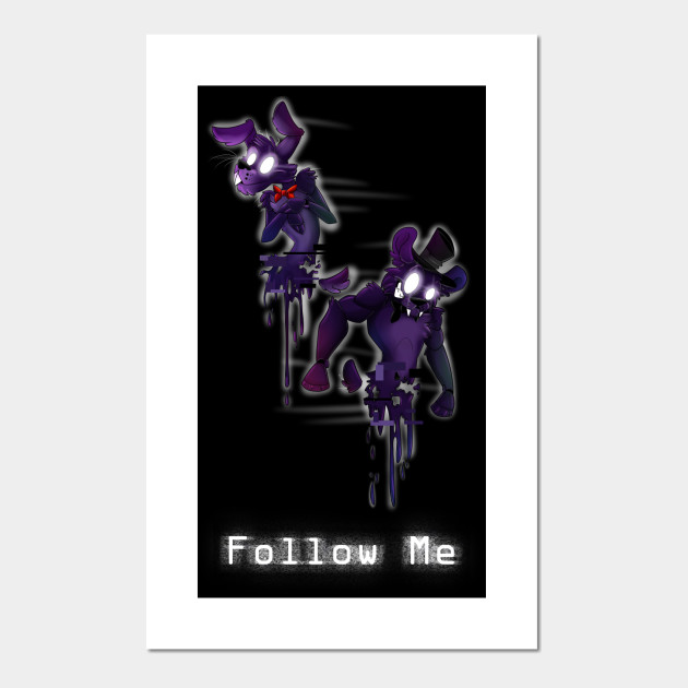 FOLLOW ME FnaF Shadow Animatronics - Five Nights At Freddys - Posters ...