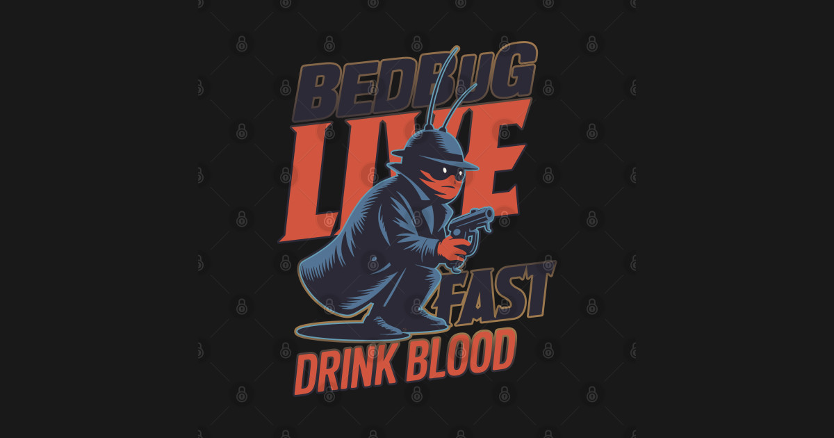 Bedbug Live Fast Drink Blood | Funny Gangster Insect Parody - Insect ...