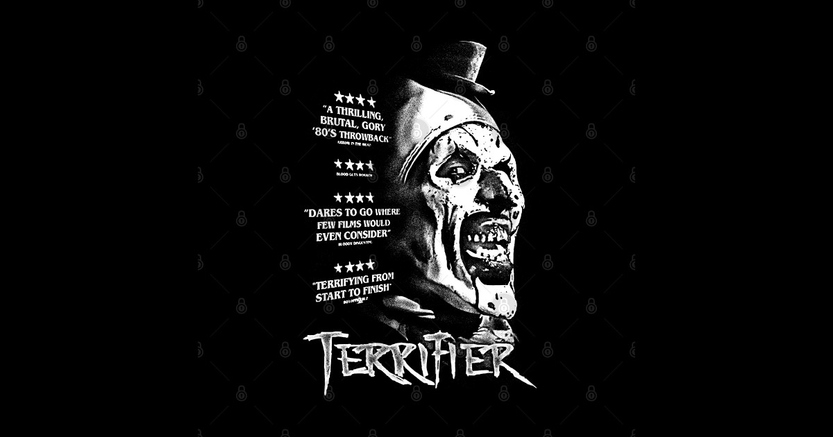 Terrifier Review - Terrifier - Posters and Art Prints | TeePublic