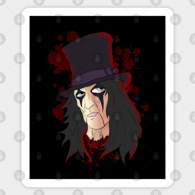 Alice Cooper - Alice Cooper - Sticker | TeePublic